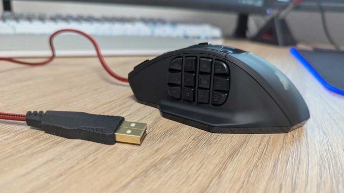 Titanwolf Gauntlet MMO Gaming Maus – Die günstige Alternative zur Razer ...